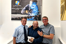 Alpha Rail employees clock up impressive 240 year service - British ...