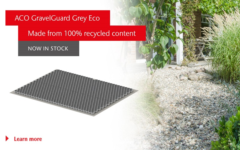 ACO launches new GravelGuard eco gravel stabilisation tiles - British ...