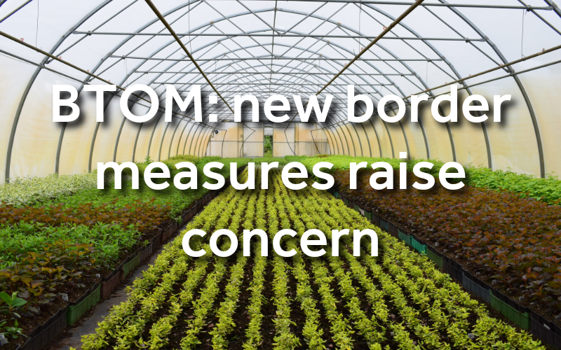 BTOM: new border measure raise concern - British Association of ...