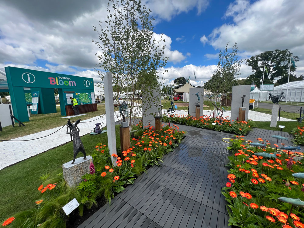 Dura Composites provides composite decking tiles for Bord Bia Bloom ...