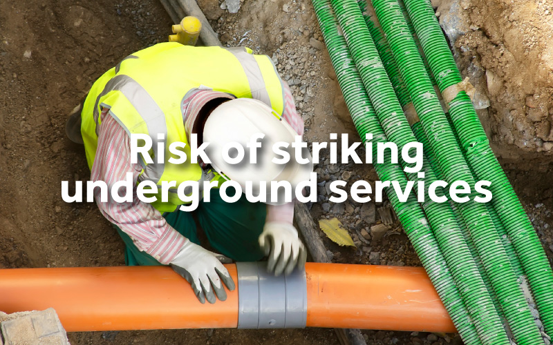 Worker suffers burns after striking electricity cable - British ...