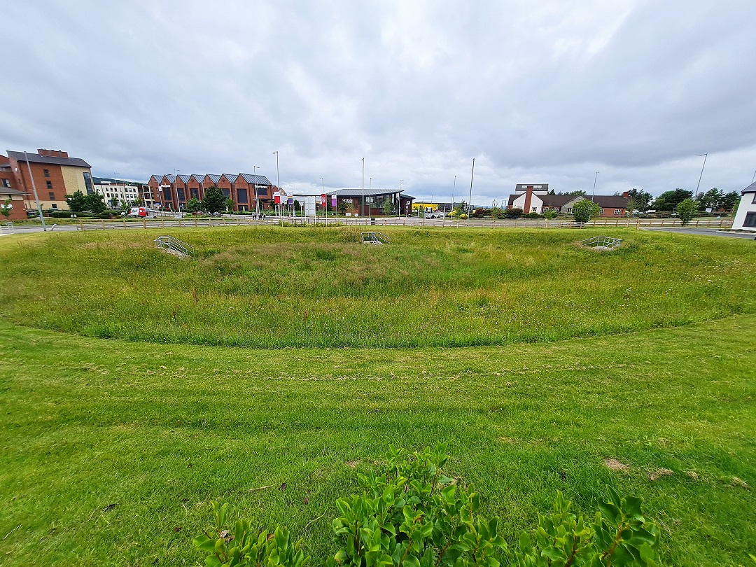 GeoGrow provide hydroseeding to attenuation basin in Telford - British ...