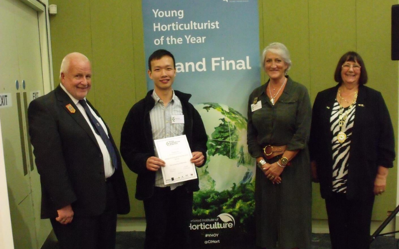 Charles Shi becomes the 2022 Young Horticulturist of the Year - British ...