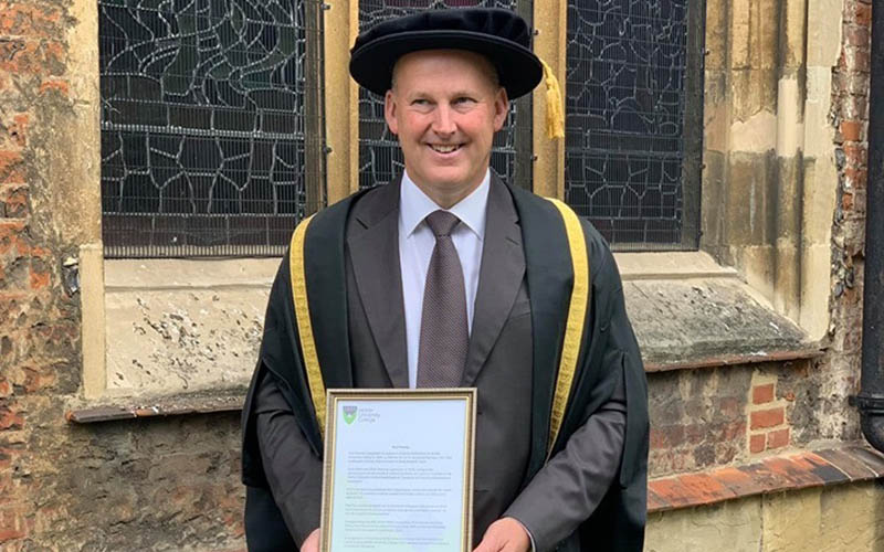 Paul Downer receives prestigious WUC Award - British Association of ...