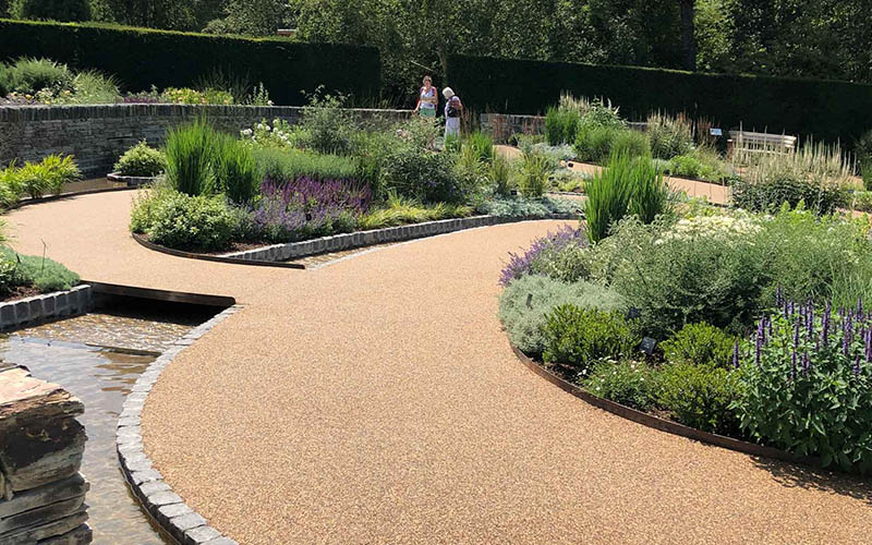 Addagrip supply resin-bound surfacing for RHS Rosemoor - British ...