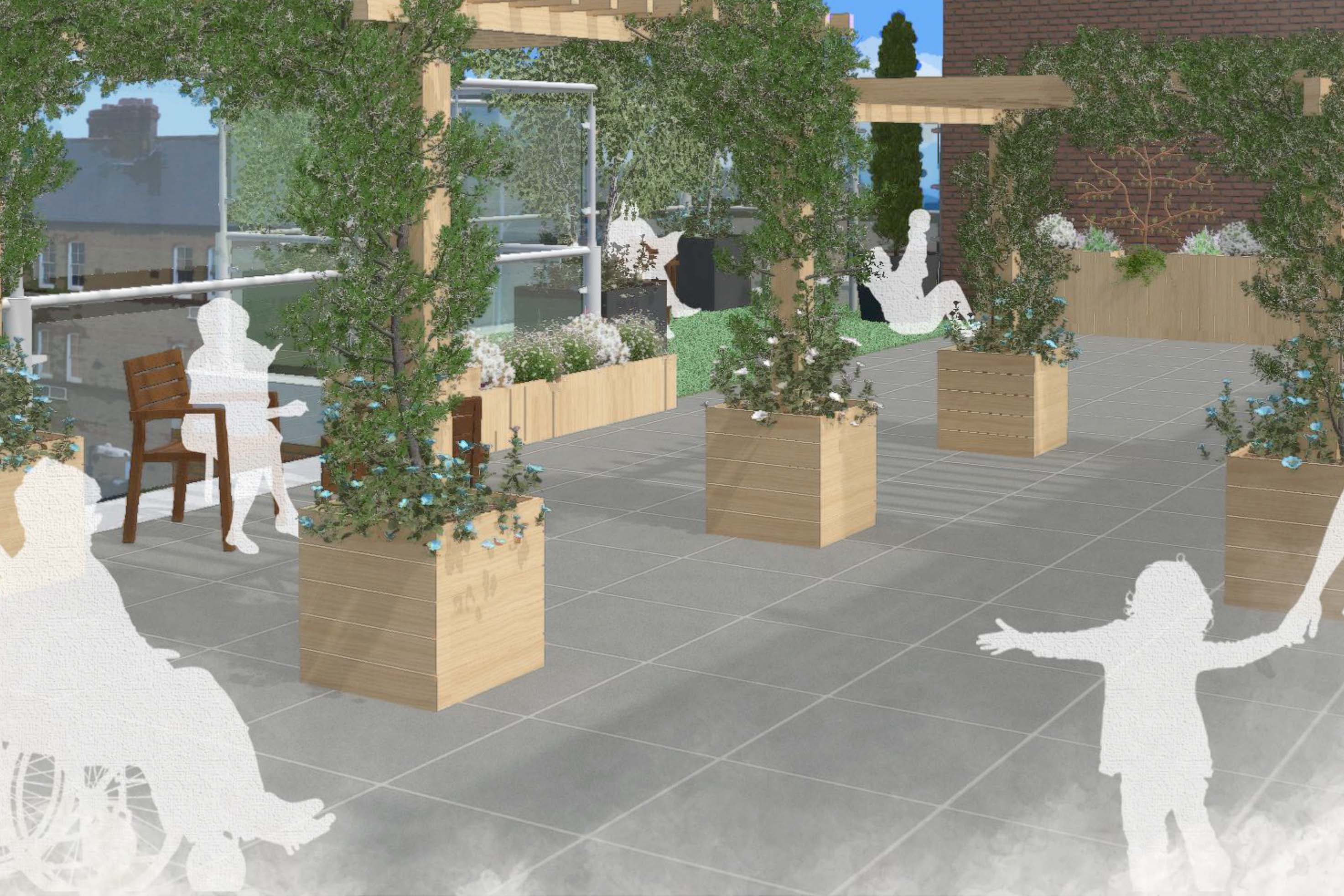 Hospital roof garden has a green outlook - British Association of ...
