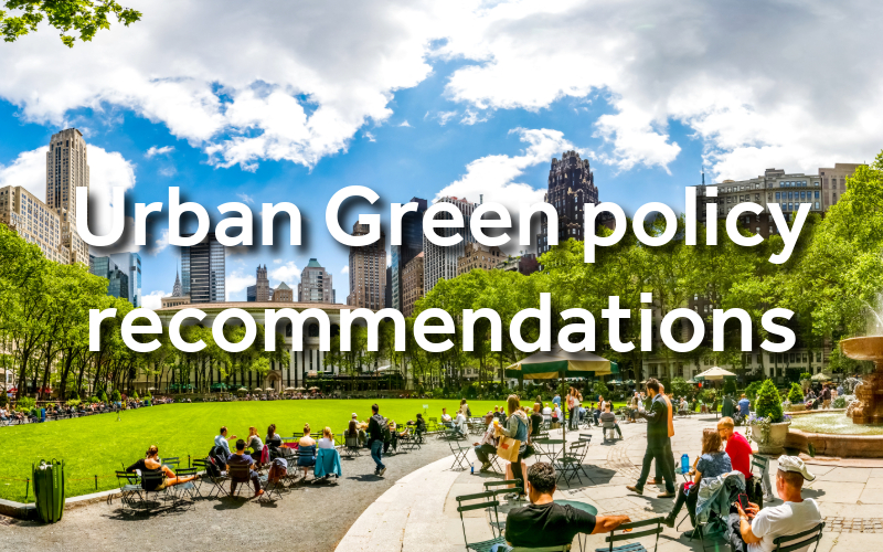 SoGreen Alliance proposes European urban green policy recommendations ...